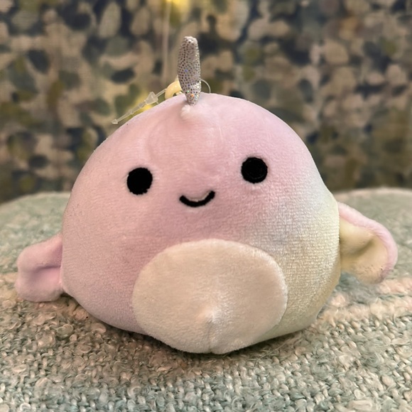 Squishmallows | Toys | Marianovella The Narwhal Squishmallow 3 Clip ...